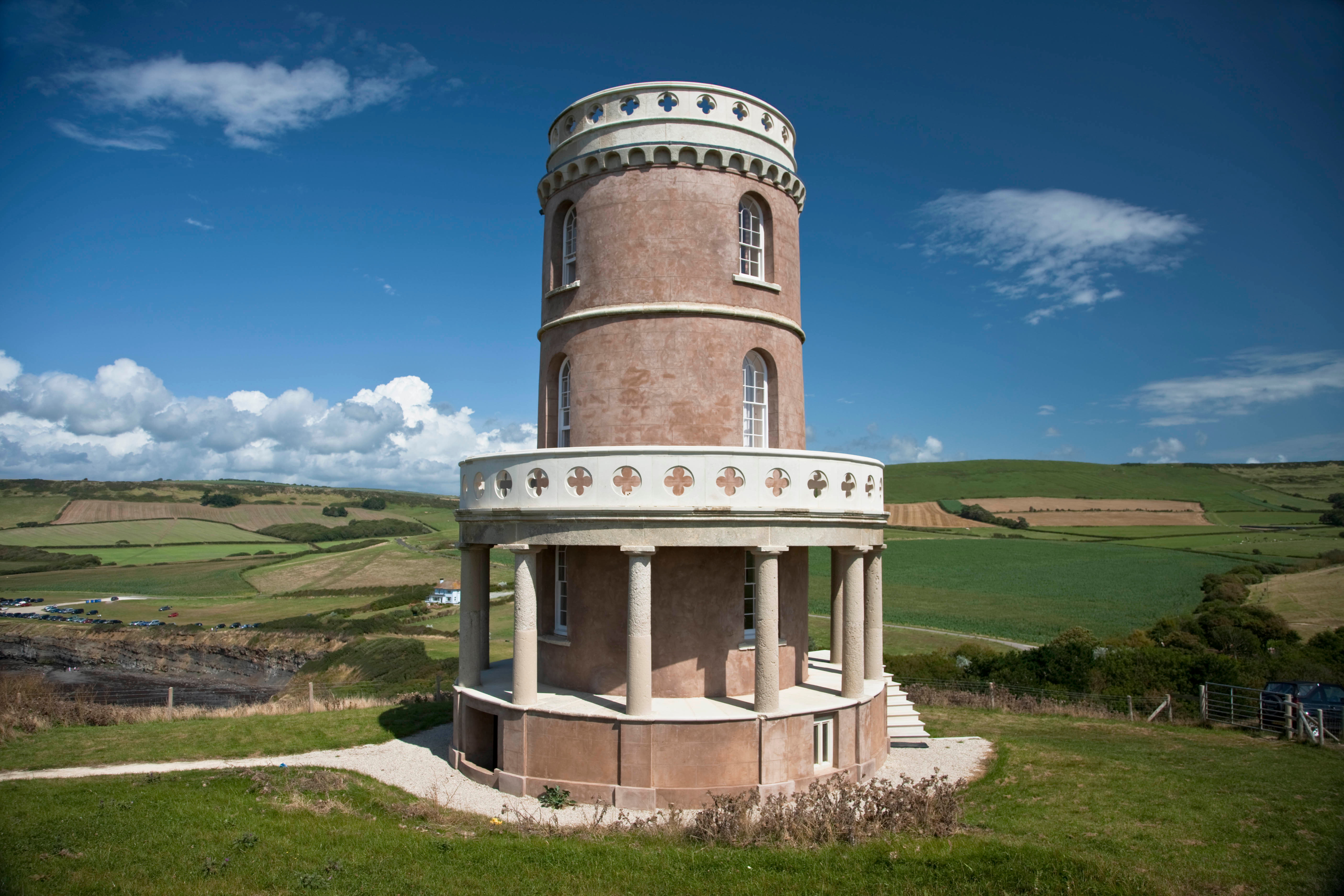 Steeple Folly, The Black Tower, & Clavell Tower, Dorset: fiction and ...